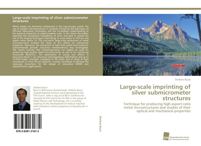 Large-Scale Imprinting of Silver Submicrometer Structures von Stefano ...