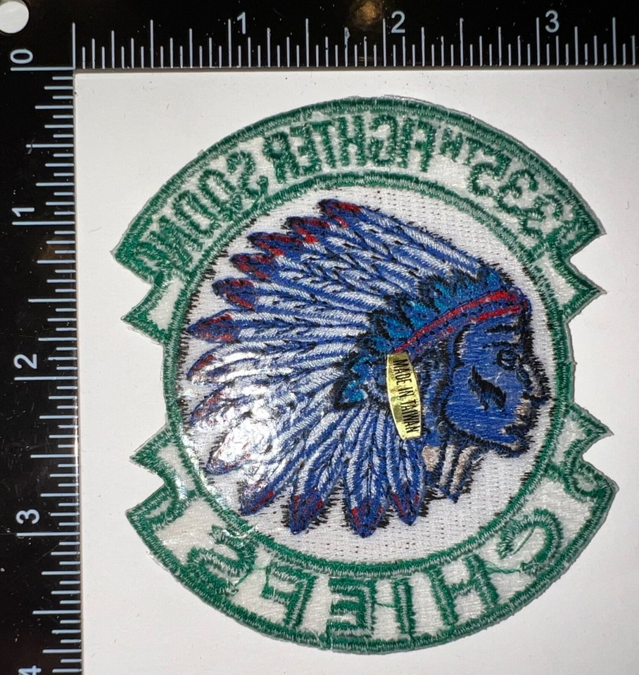 USAF US Air Force 335th Fighter Squadron Chiefs Patch | eBay