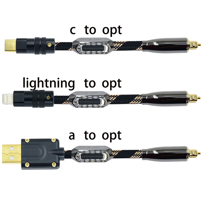 Usb c to Optical Cable Male Type-c to Digital Opt Fiber Optic Audio ...