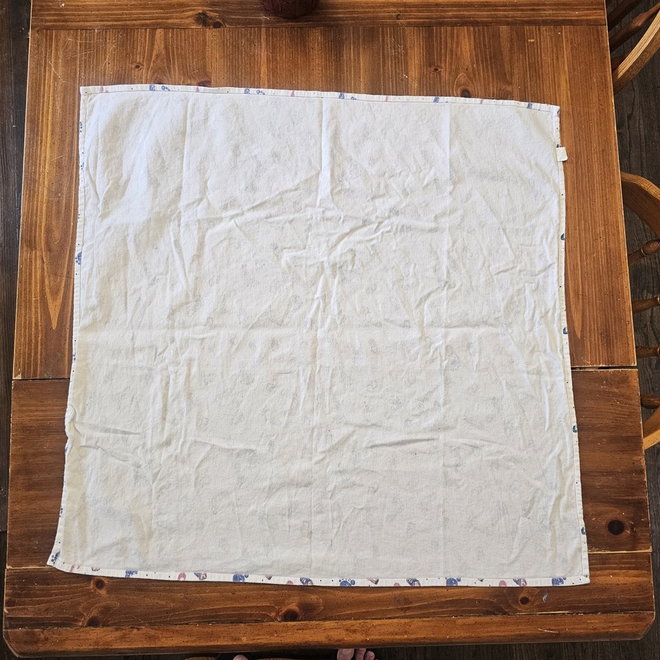 Midline Footprints Hospital Receiving Blanket Baby Cotton Flannel ...