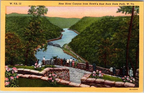 Postcard BRIDGE SCENE State of Virginia VA AN8543 | eBay
