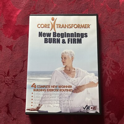 Core Transformer New Beginnings Burn & Firm Exercise DVD with Linda ...