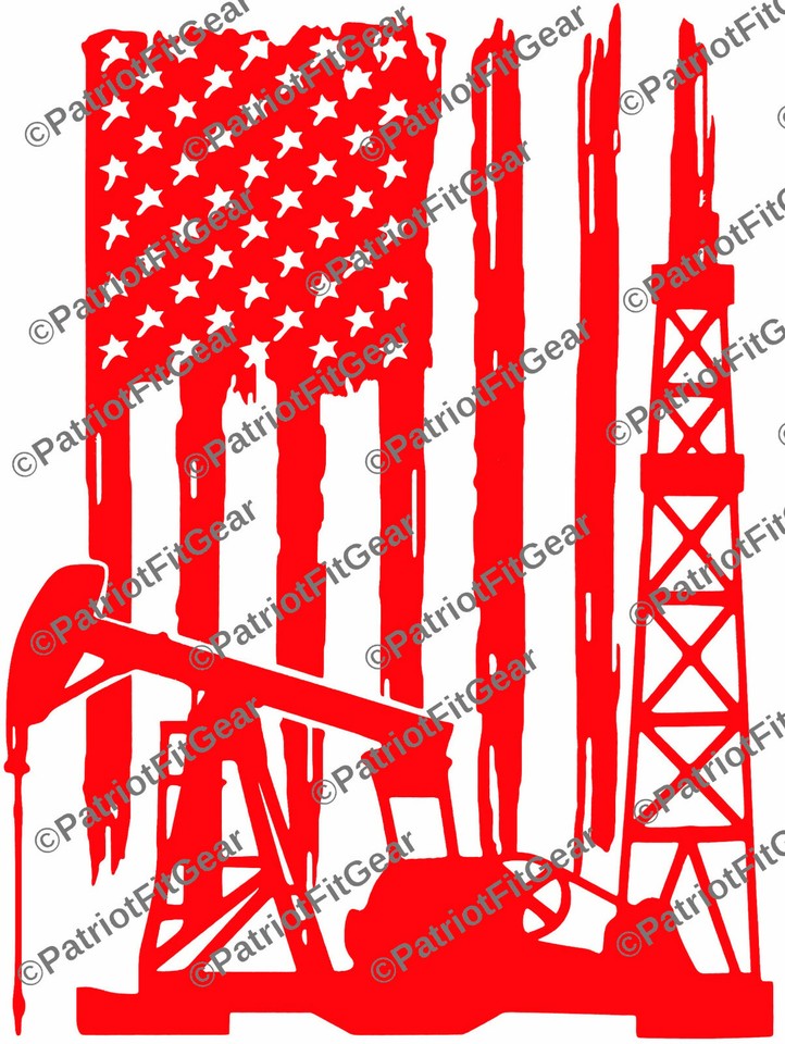Oilfield Flag,Oilfield Worker,Rig Life,Oil Life,Hitch Life,Sticker ...