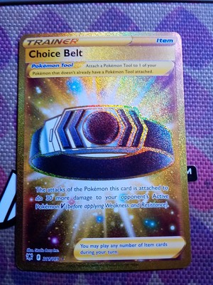 Pokémon TCG Choice Belt Astral Radiance 211/189 Holo Secret Rare | eBay