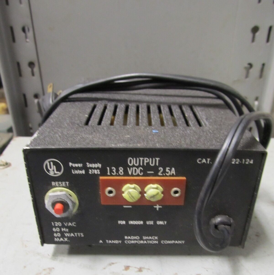 MICRONTA 22-124 Regulated 12 Volt Power Supply 120 VAC | eBay