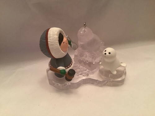 2000 Hallmark Frosty Friends Eskimo Christmas Ornament with BOX #21 in ...