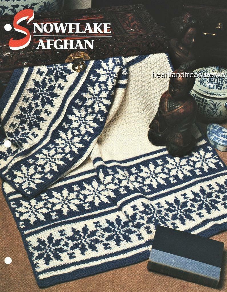 Crochet Snowflake Afghan Pattern Cozy Snowflake Afghan – Puffy