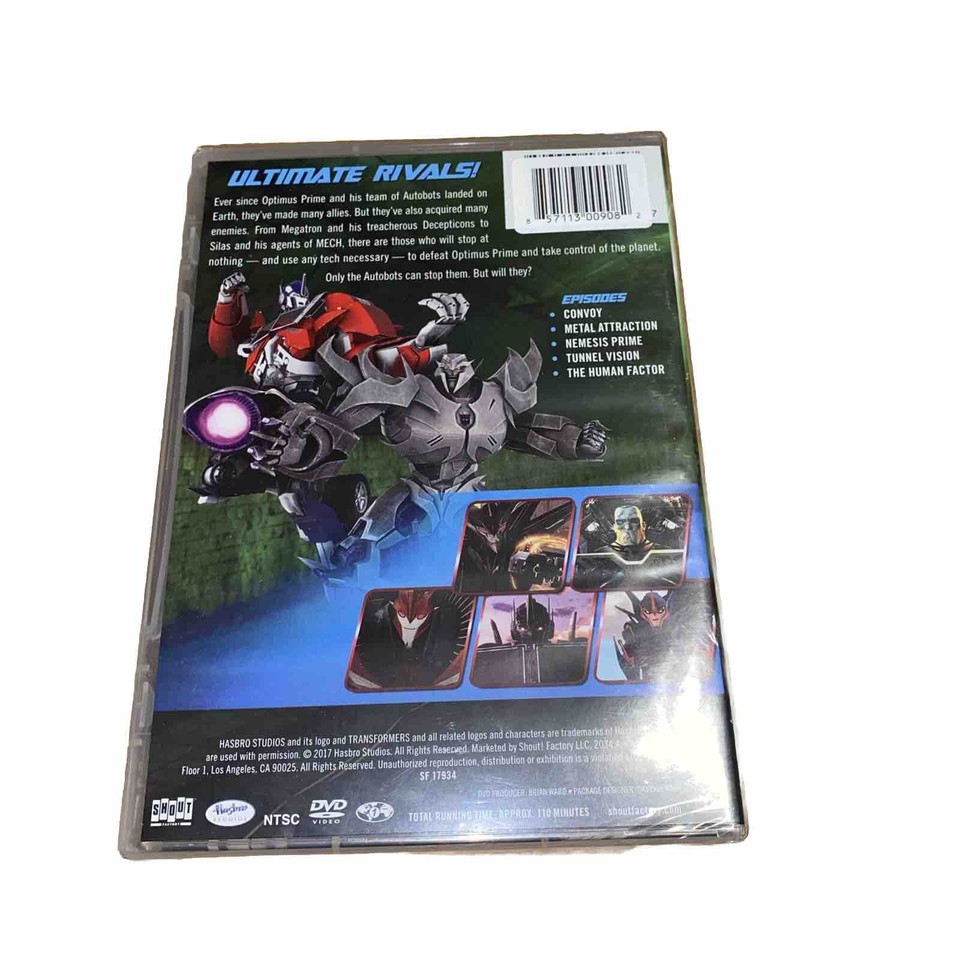Transformers Prime: Ultimate Rivals - DVD - New Sealed Family Fun | eBay