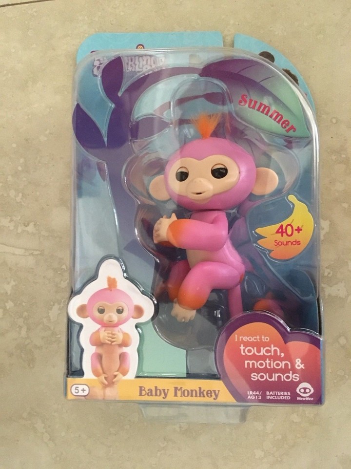 WowWee AUTHENTIC New styles: 4 Fingerlings 2Tone Baby Monkey ...
