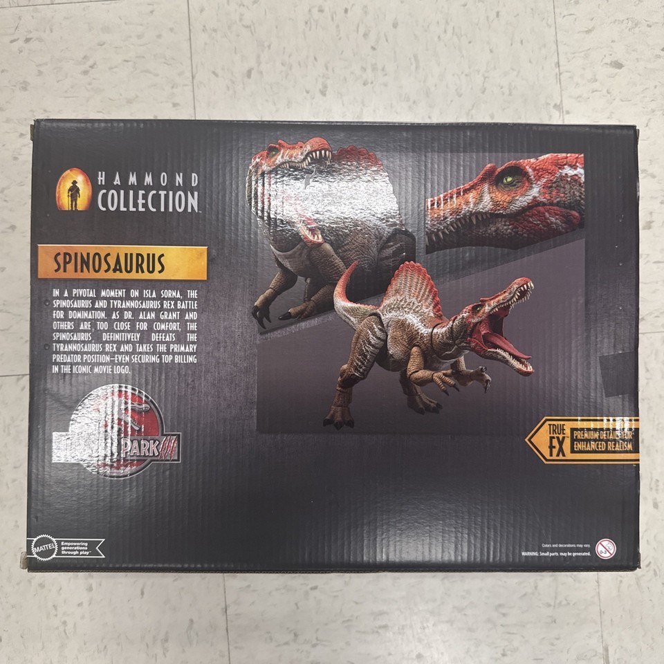 Jurassic World Hammond Collection Spinosaurus FX Jurassic Park 3 | eBay