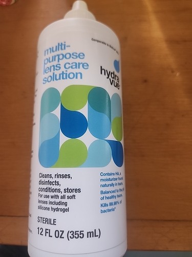 Multi-Purpose Lens Care Solution 12 oz Hydra Vue | eBay