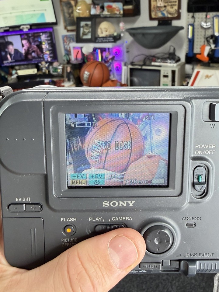 SONY FD MAVICA Quick Access FD Drive 2X Camera & Strap 10x Optical Zoom ...