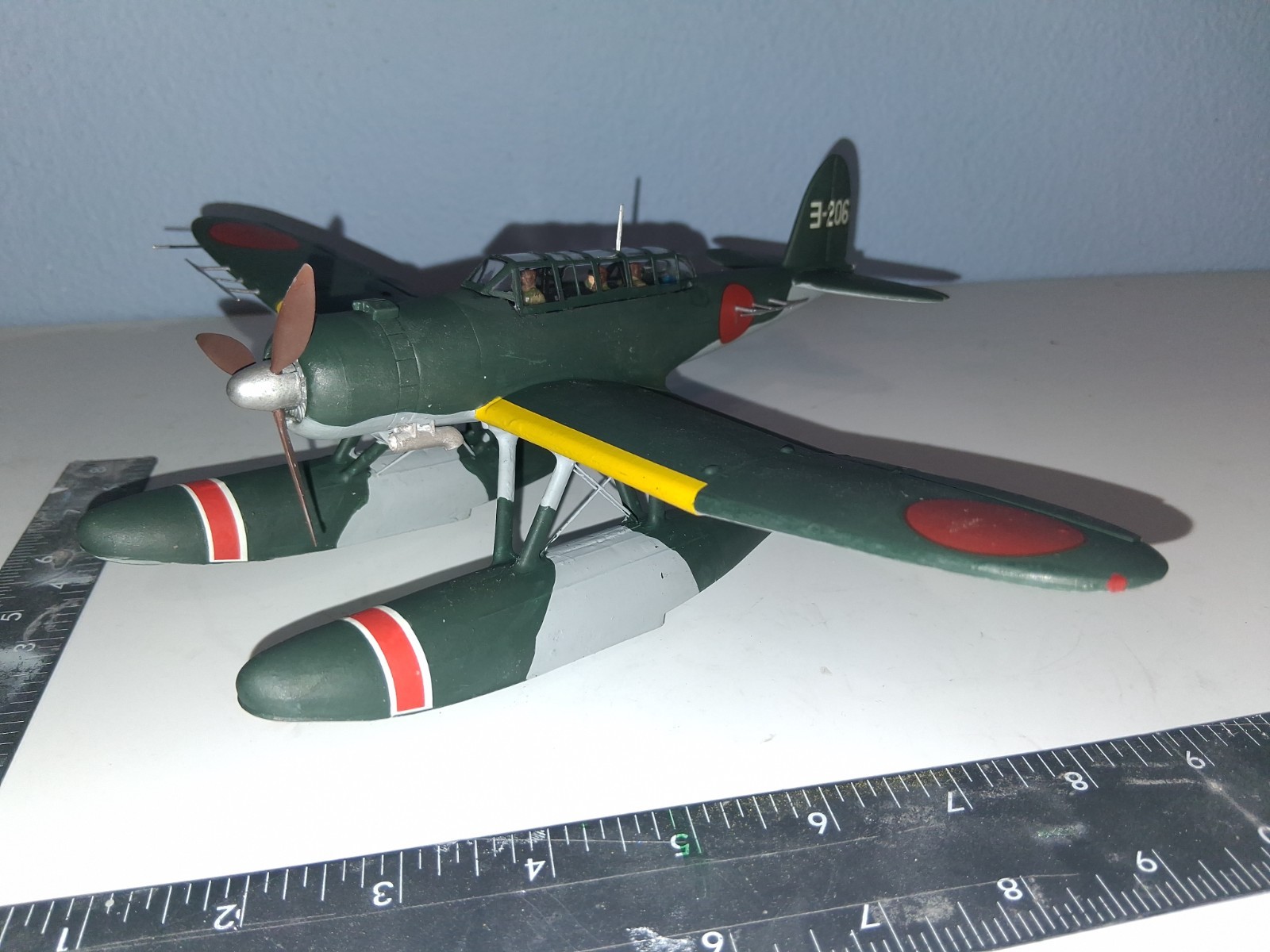 ImperialJapaneseNavy Aichi E13a1b 'JAKE ' reconnaissance floatplane ...