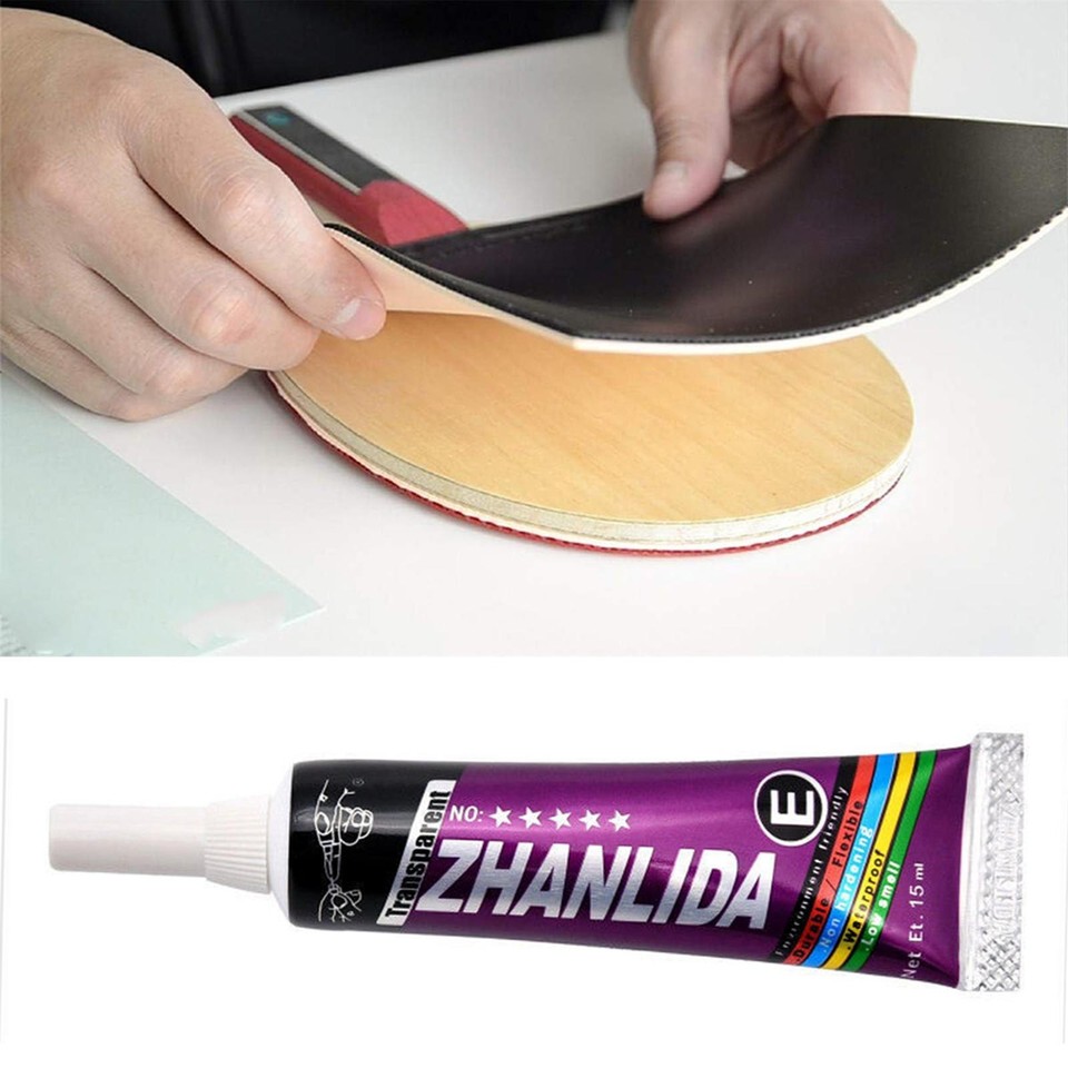Table Tennis Racket Glue Racket Adhesive Sponge Rubber Glue Pong Paddle ...