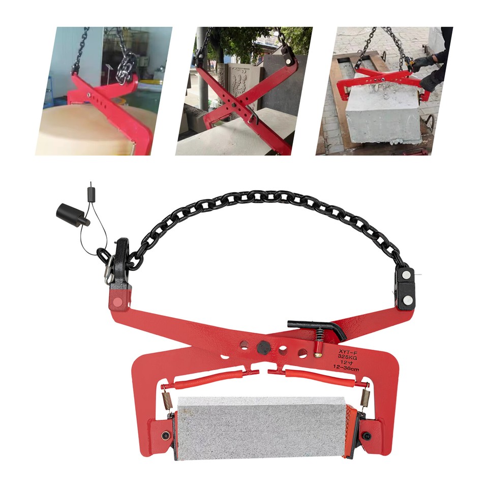 325kg/716.5lbs Lifting Clamp Pallet Puller Clamp Vertical Steel Plate ...