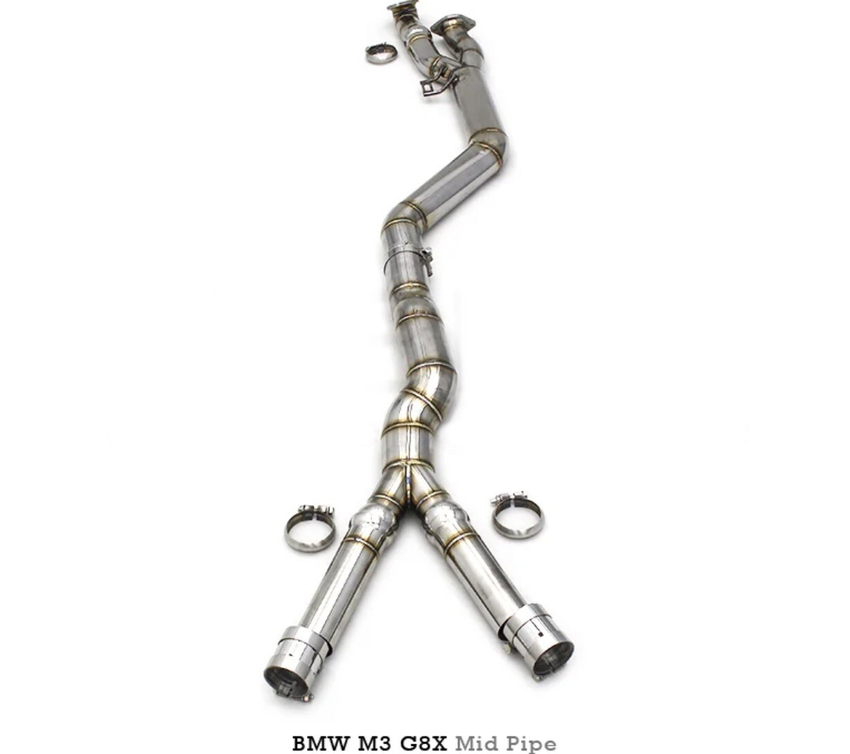 G80 M3 G82 M4 Single Midpipe Exhaust System G8X G81 G82 G83 G87 M2 BMW ...