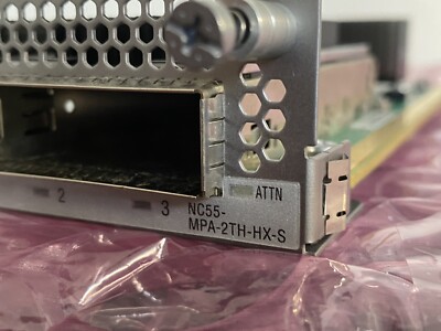 CISCO NC55-MPA-2TH-HX-S NCS 5500 1X200G CFP2 and 2X100G QSFP28 MPA 2YRs ...