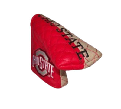 Ohio State Buckeyes Quilted Split Tour Blade Putter Golf Headcover ...