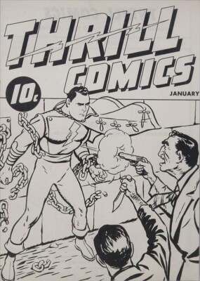 Thrill Comics #1 Ashcan Photocopy Comic Book | eBay