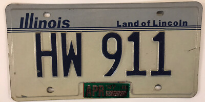 Vanity HOW 9/11 HOWARD license plate Porsche September 11 Howie 9.11 ...