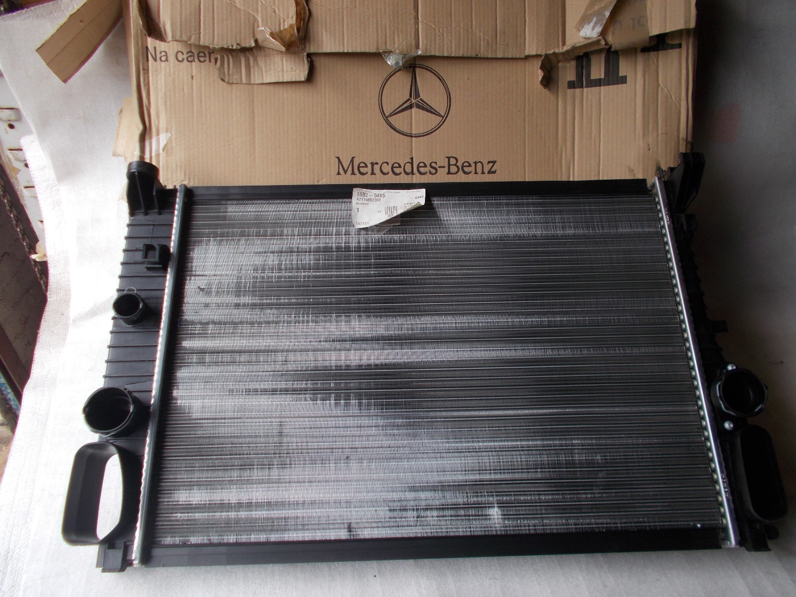 NEW/ GENUINE 2008-2012 MERCEDES RADIATOR FITS 3 MODELS PT# A2115002302 ...