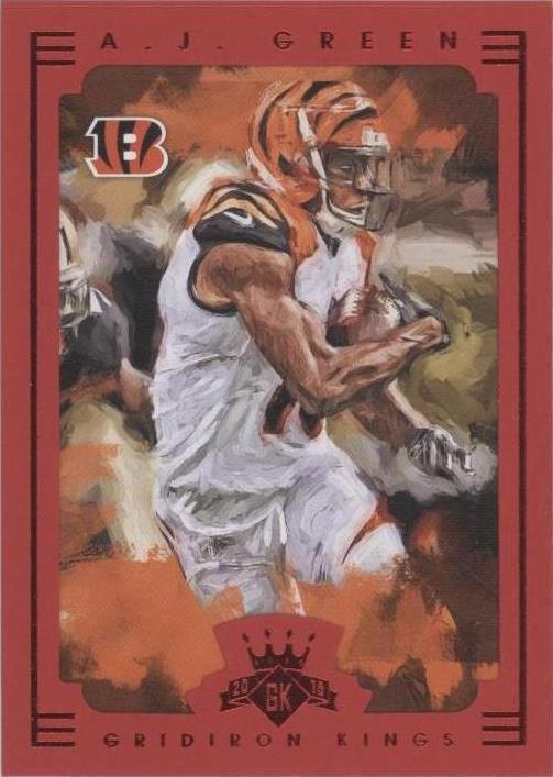 2015 Panini Gridiron Kings - A.J. Green #64 Red Frame for sale online ...