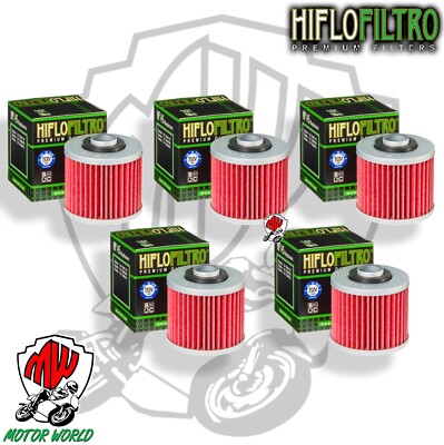 Set 5 Filtres Huile Hiflo HF145 | eBay