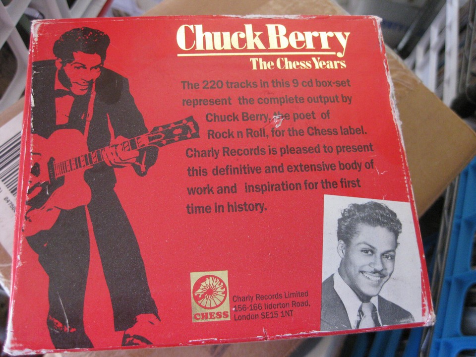 Chuck Berry ‎– The Chess Years (1991) Charly Records 9xCD box set rare ...