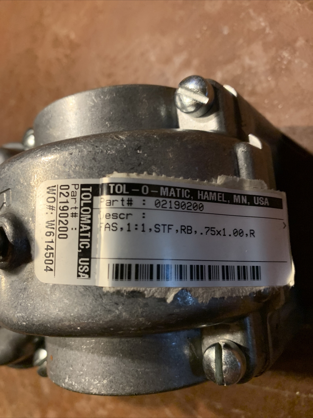 NEW TOLOMATIC 02190200 GEAR BOX 1:1 | eBay