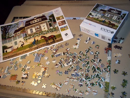 Charles Wysocki In Spring Jigsaw Puzzle 1000 Pieces Buffalo Games | eBay