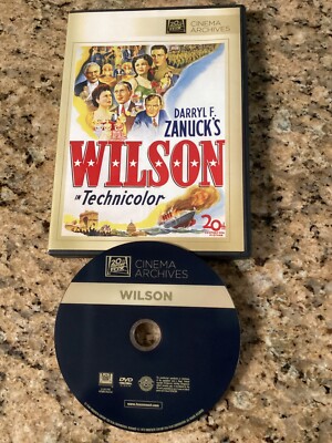 Wilson (DVD-R) MANUFACTURED ON DEMAND. Like New. CINEMA ARCHIVES. 1944 ...