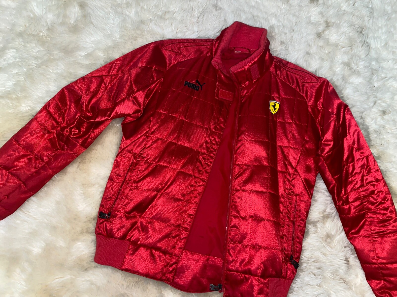 Ferrari Puma Track Racing Jacket - Flame Retardant, S… - Gem