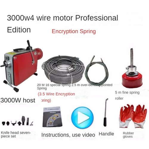 Electric High-power Pipe Unclogging Machine Household Unclogger | eBay
