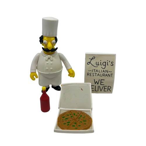 PlayMates The Simpsons Luigi 5” Action Figure Complete World Of ...