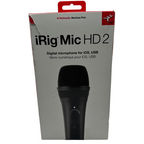 iRig Mic HD 2 - Professional Quality Condenser Microphone for iOS ...