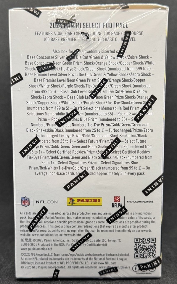 NEW! 2024 Panini SELECT NFL Football Trading Card BLASTER Box! Ready To ...