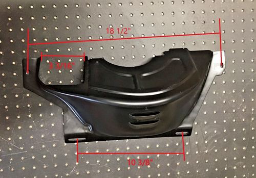 Speedway Motors GM Chevy 700R4 Flywheel/Flexplate Dust Cover, Steel PN ...