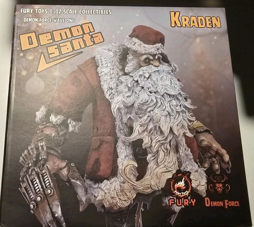 Fury Toy Demon Santa Kraden Figure 1/12 | eBay