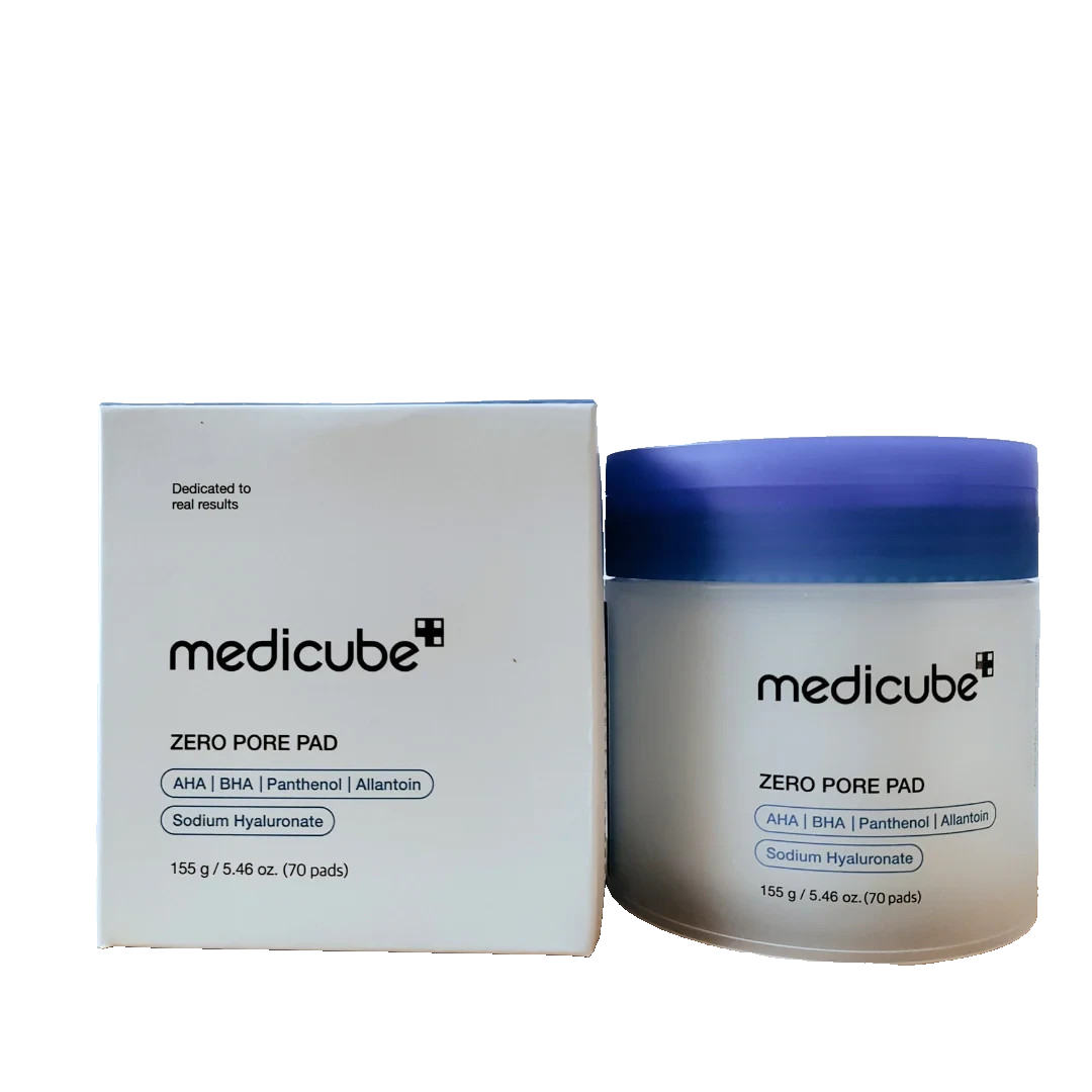 Medicube Zero Pore Pad 2.0 Toner Pads | AHA/BHA Exfoliating Facial Pads ...