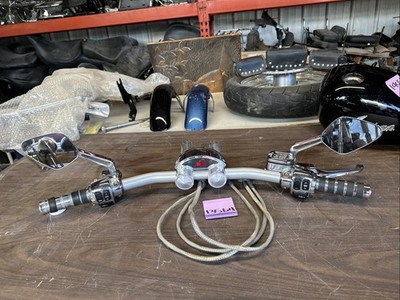 American Ironhorse Texas Chopper Handlebar Gauge Controls Led Riser ...