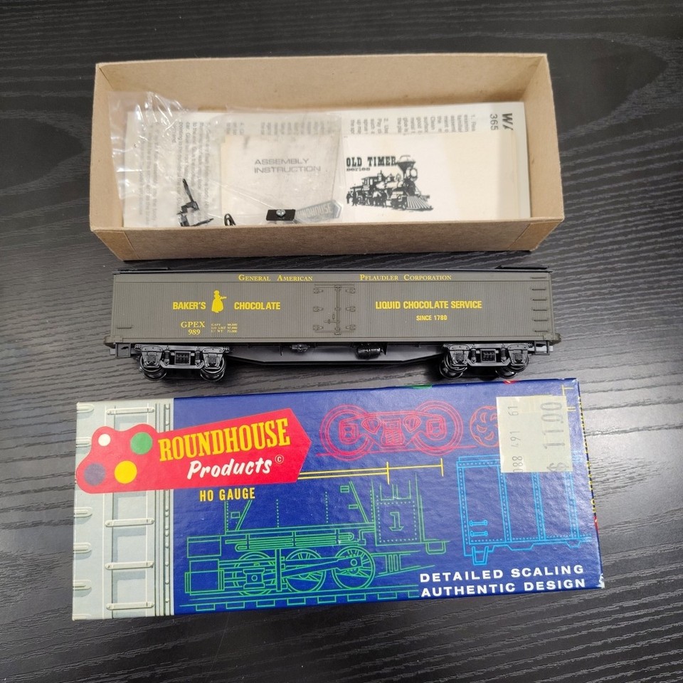 Roundhouse Products Ho Gauge Ho Scale Cars Lot Of 4 Train Box Cars D | eBay