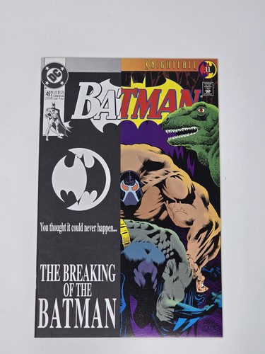 Batman #497 1993 Bane Breaks Batman's Back comic book | eBay