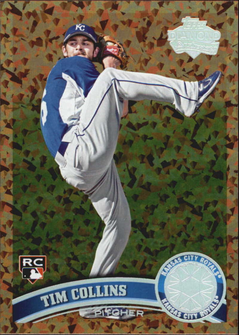 2011 Topps Cognac Diamond Anniversary #471 Tim Collins Royals (Update ...