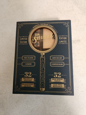The Sherlock Puzzle Game From Marbles: The Brain Store Limited Edition ...