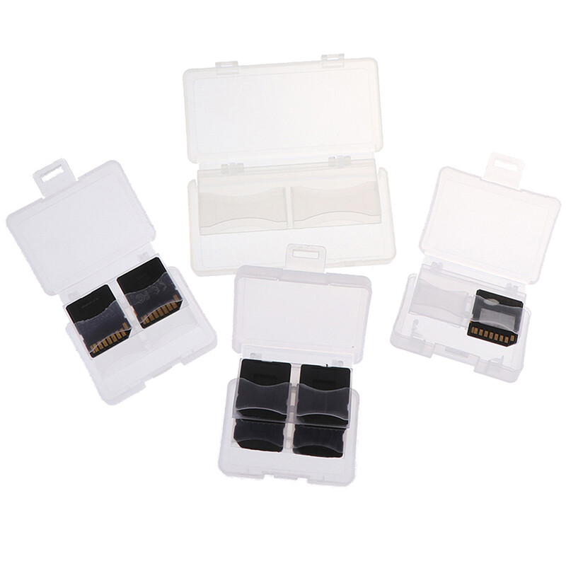 Universal Memory Card Case TF/Camera Card Cases Plastic Sealed ...