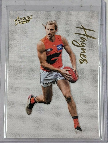 2022 SELECT FOOTY STARS NICK HAYNES GWS GIANTS BLANK CANVAS 215/250 ...