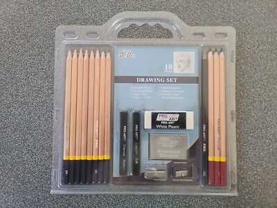 Pro Art Drawing Set-18 Pieces Sketch and Draw. Assortment of Drawing ...
