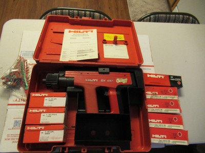 Powder Actuated Tools - Powder Actuated Nail Gun Kit Combo