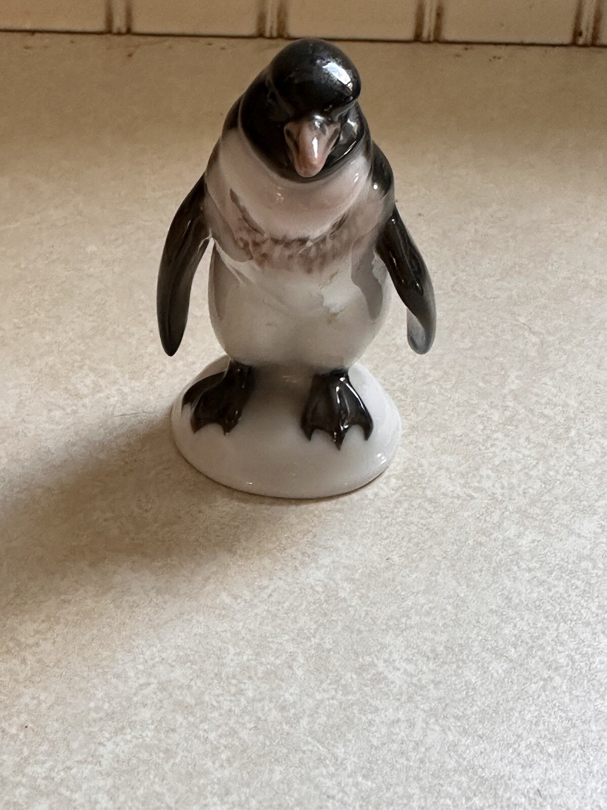 Vintage Rosenthal PORCELAIN PENGUIN FIGURINE, BY K. HIMMELSTOSS, #398 ...