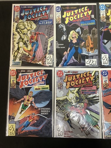 Justice Society of America #1-8 Complete Set + JSA #1 (vol.2) 1st Jesse ...